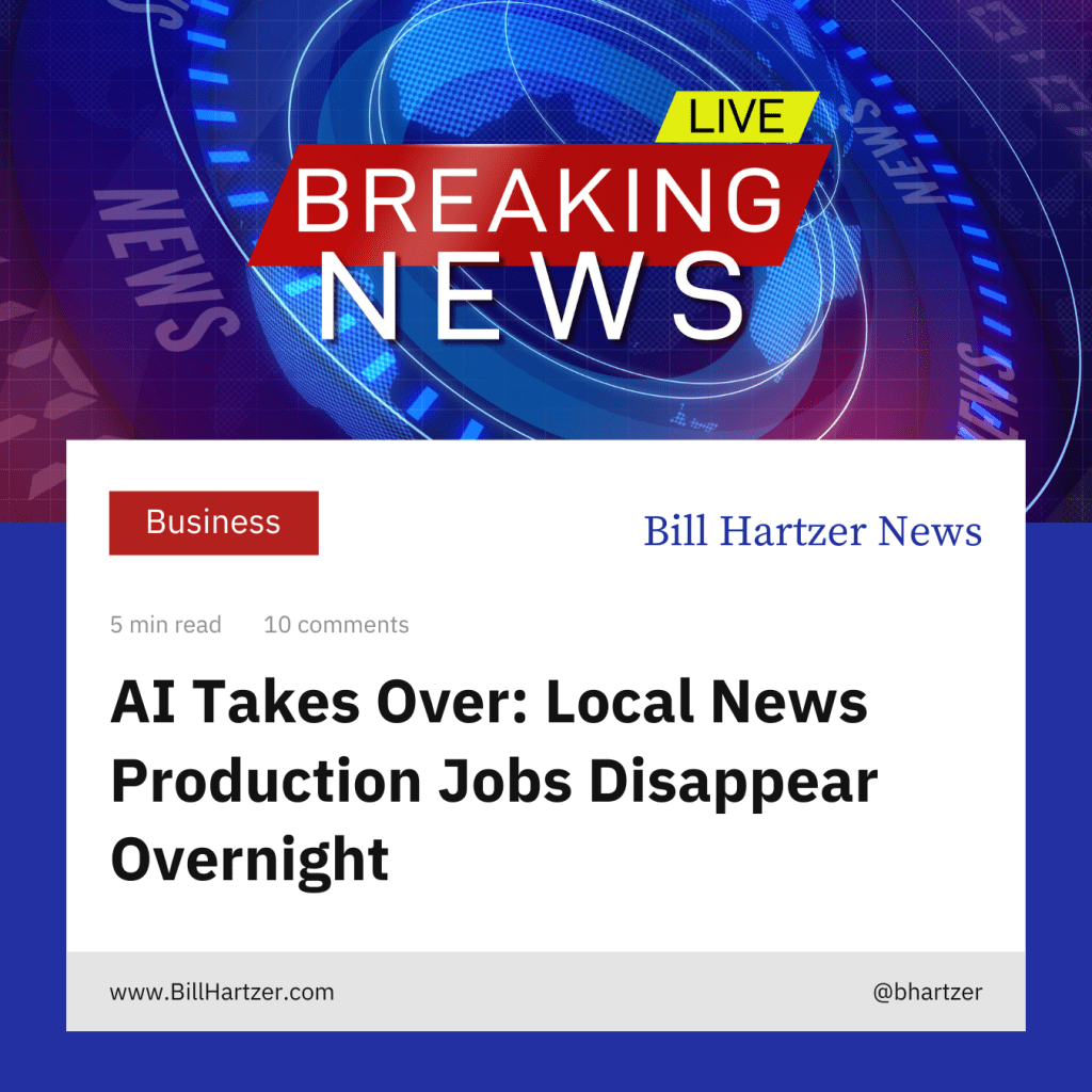 AI Takes Over: Local News Production Jobs Disappear Overnight - Bill ...