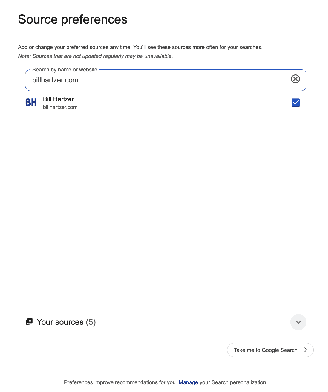 Google’s “Preferred Sources” Lets You Handpick Top Stories in Search ...