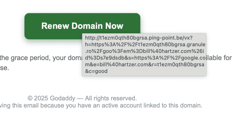 Beware of Fake GoDaddy Expiration Notices: Here’s How to Spot the Scam ...